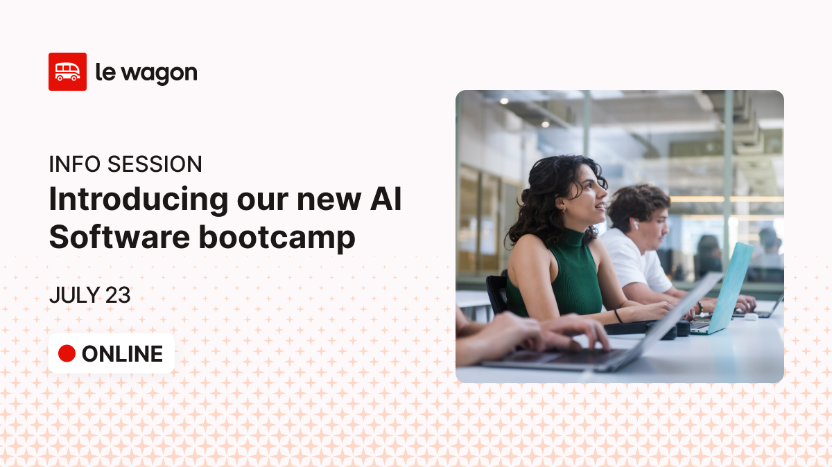 ONLINE 🌟 Introducing our new AI Software bootcamp!
