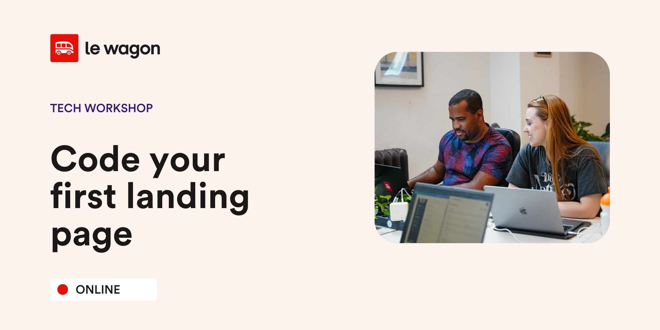 Code your first landing page / Summer Edition!