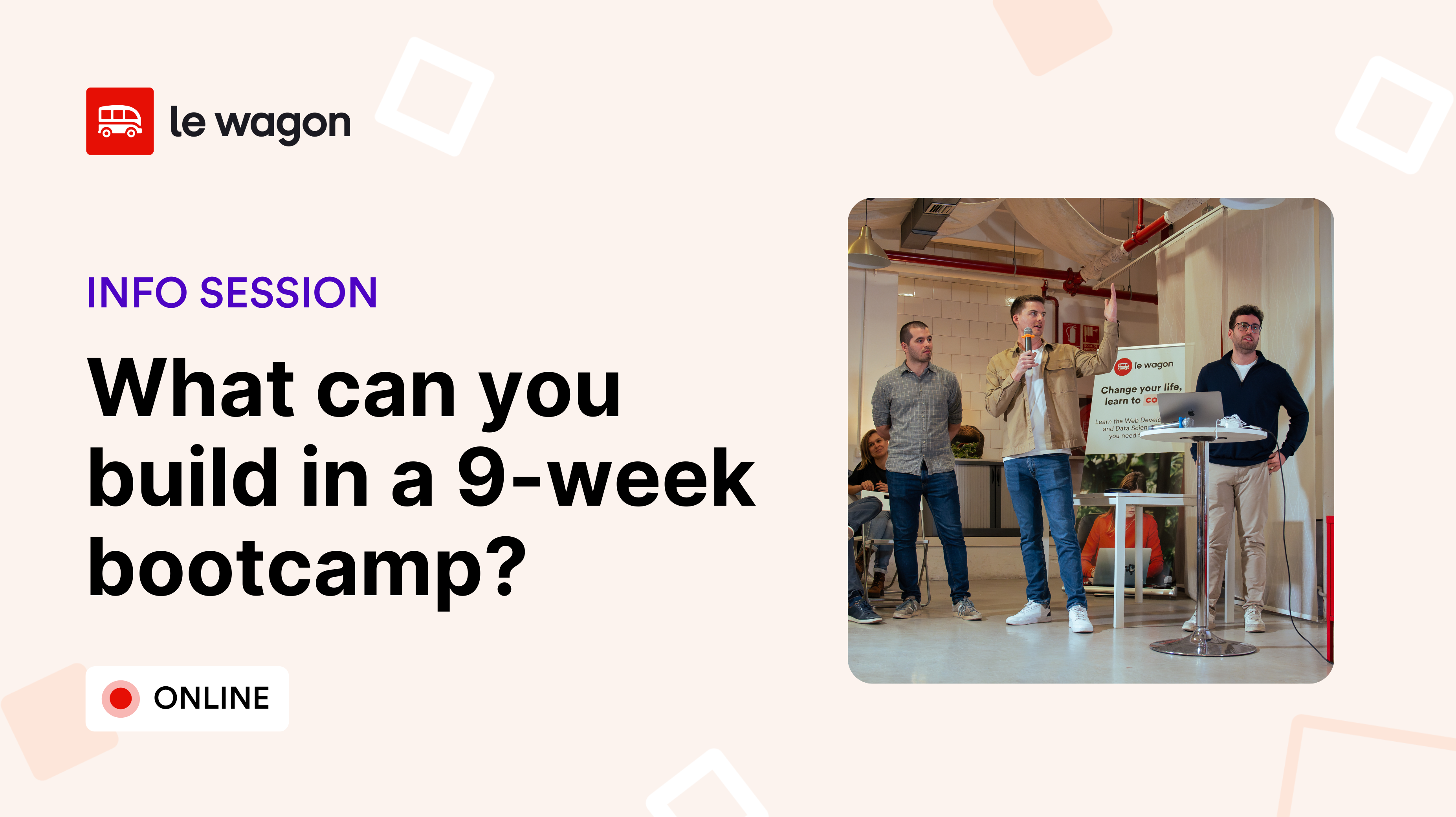 Real projects, real impact: discover what can you build in 9 weeks