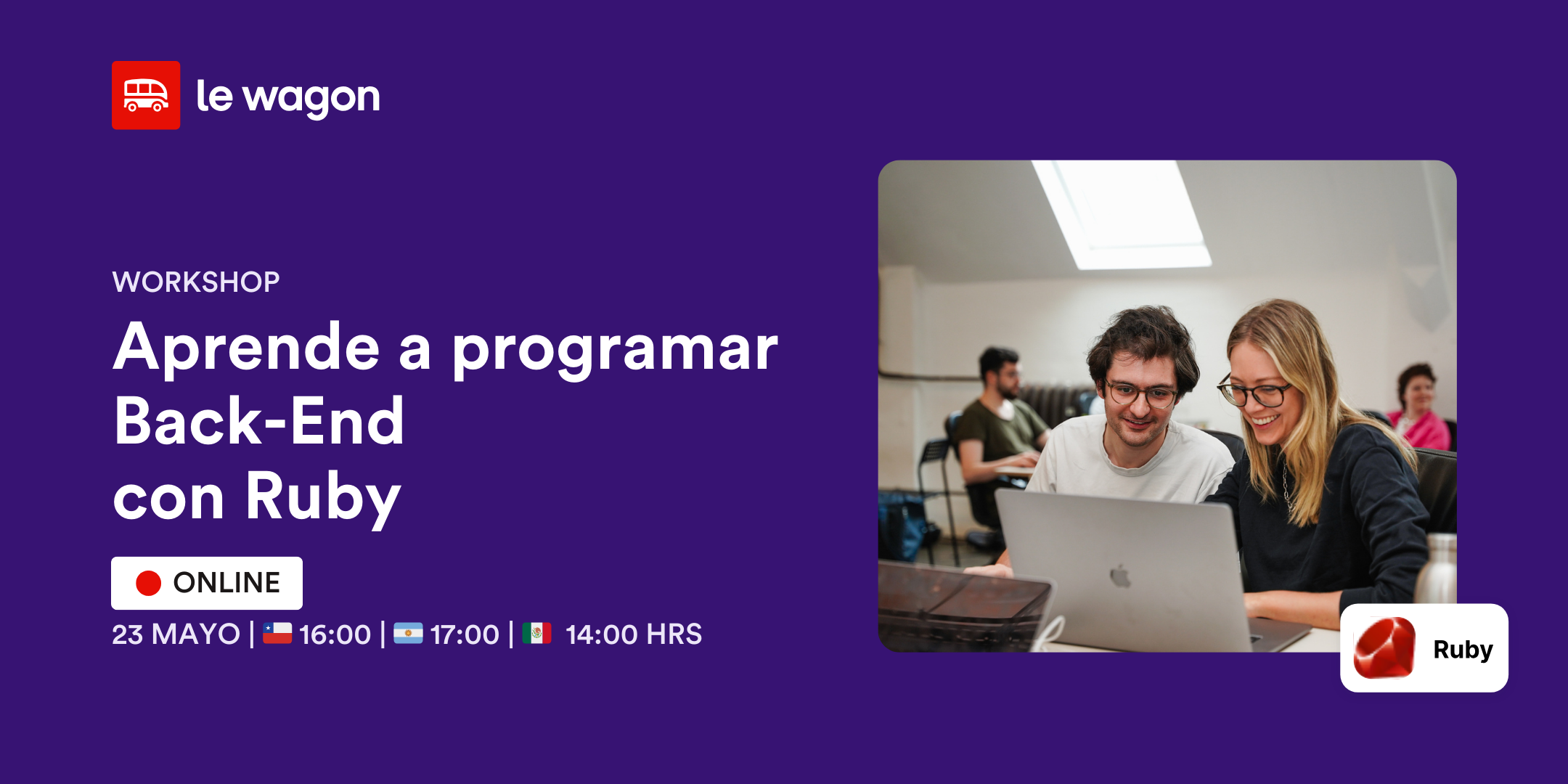 Aprende a programar backend con Ruby Aprende a programar backend con Ruby