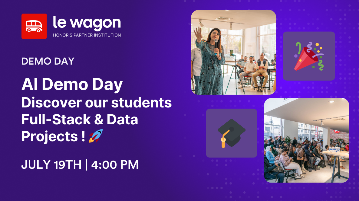 AI Demo Day - Discover our students full-stack & data projects ! 🚀