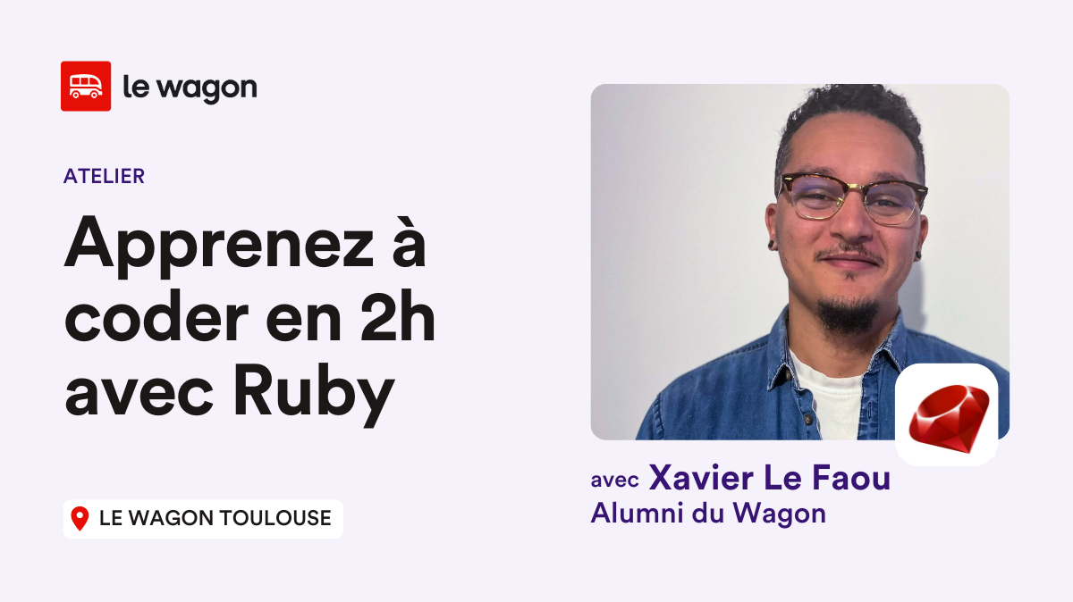 Apprenez à coder en 2h avec Ruby