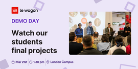 Coding Bootcamp London, UK | Le Wagon