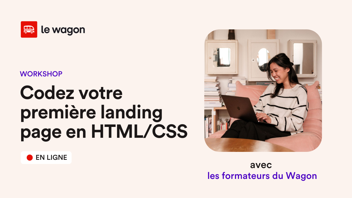 Apprenez à coder votre première landing page en HTML/CSS