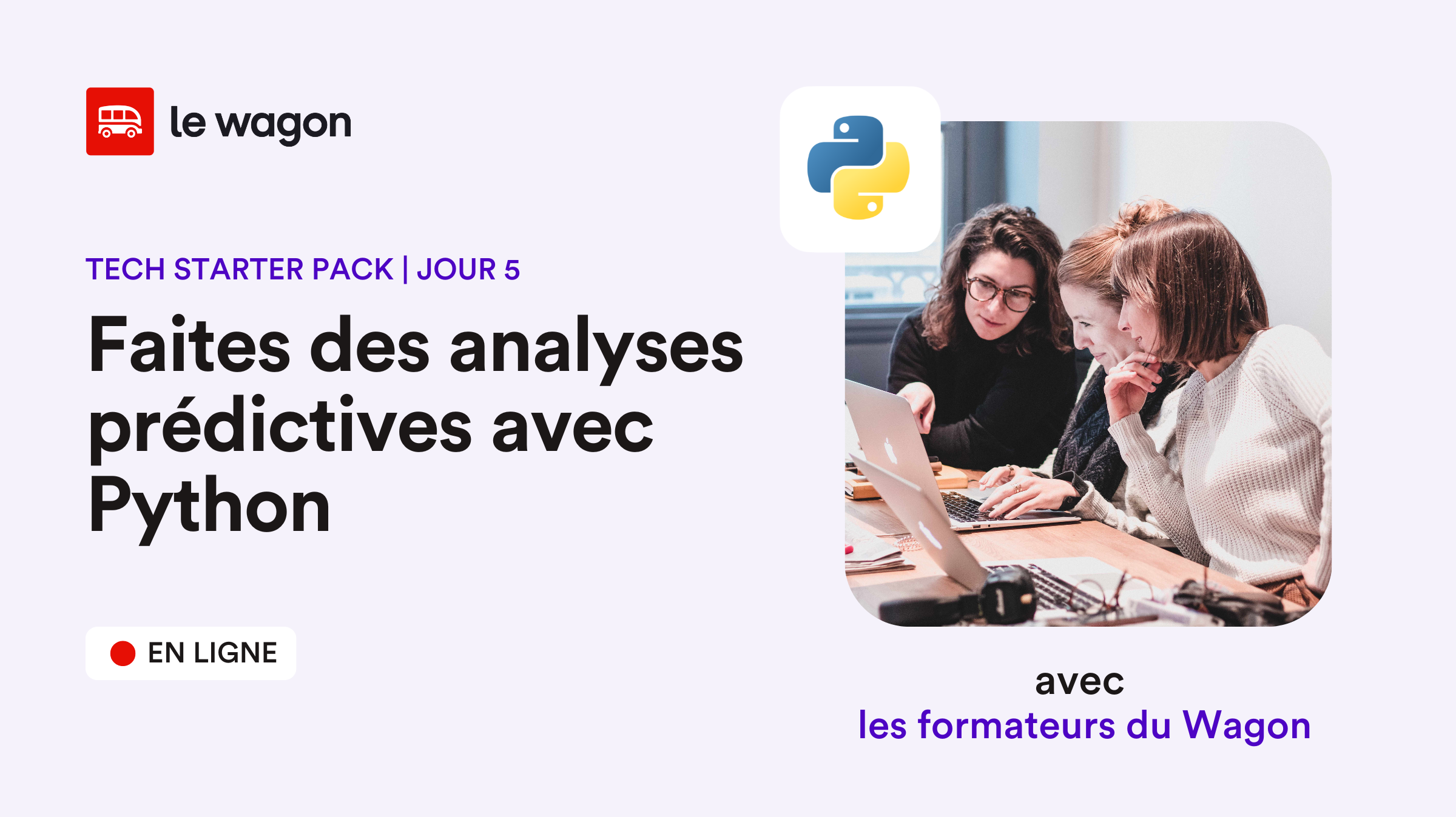Apprenez à prédire vos ventes et vos stocks avec Python | Tech Starter Pack