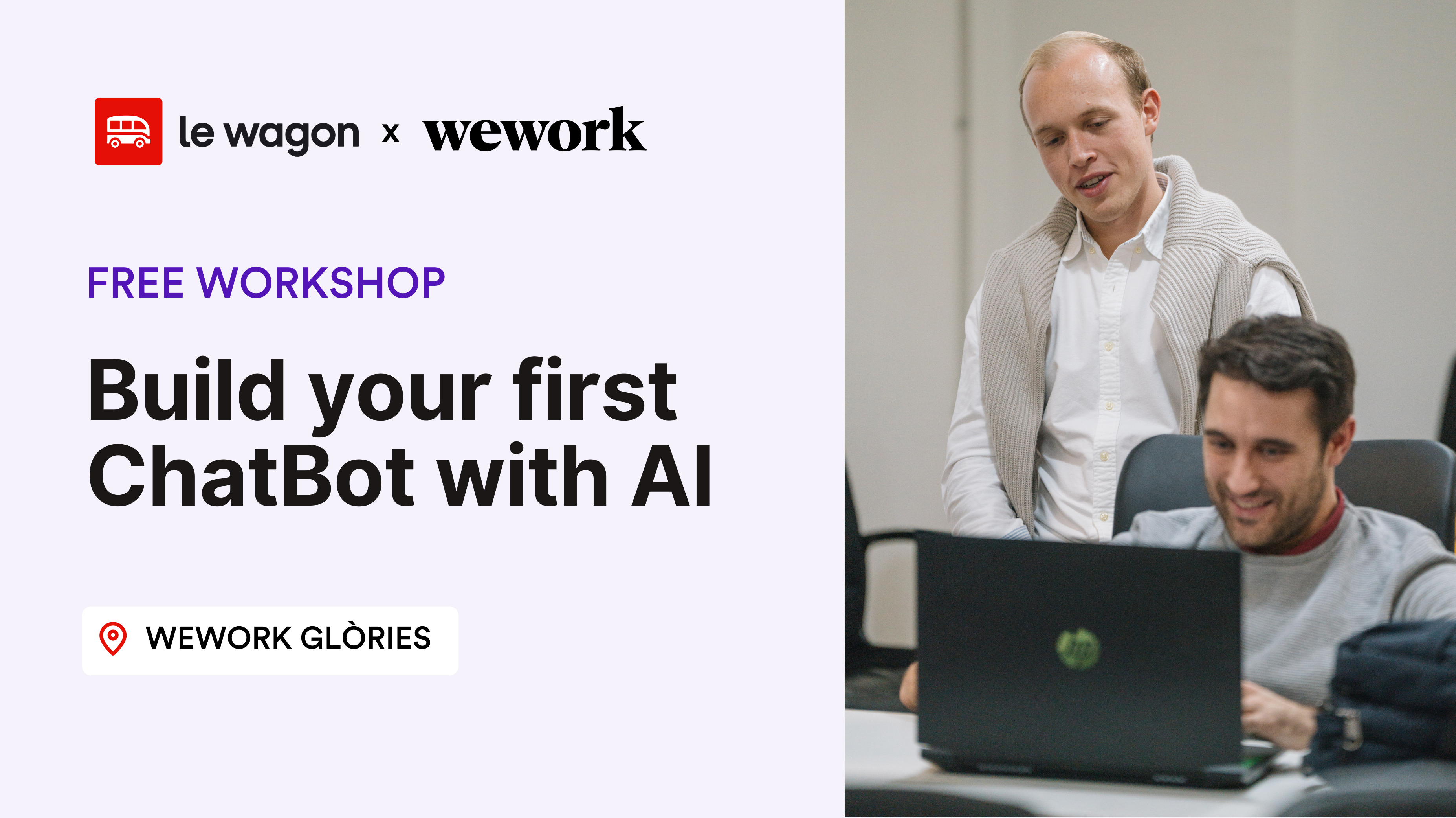 Build your first ChatBot with AI | WeWork x Le Wagon
