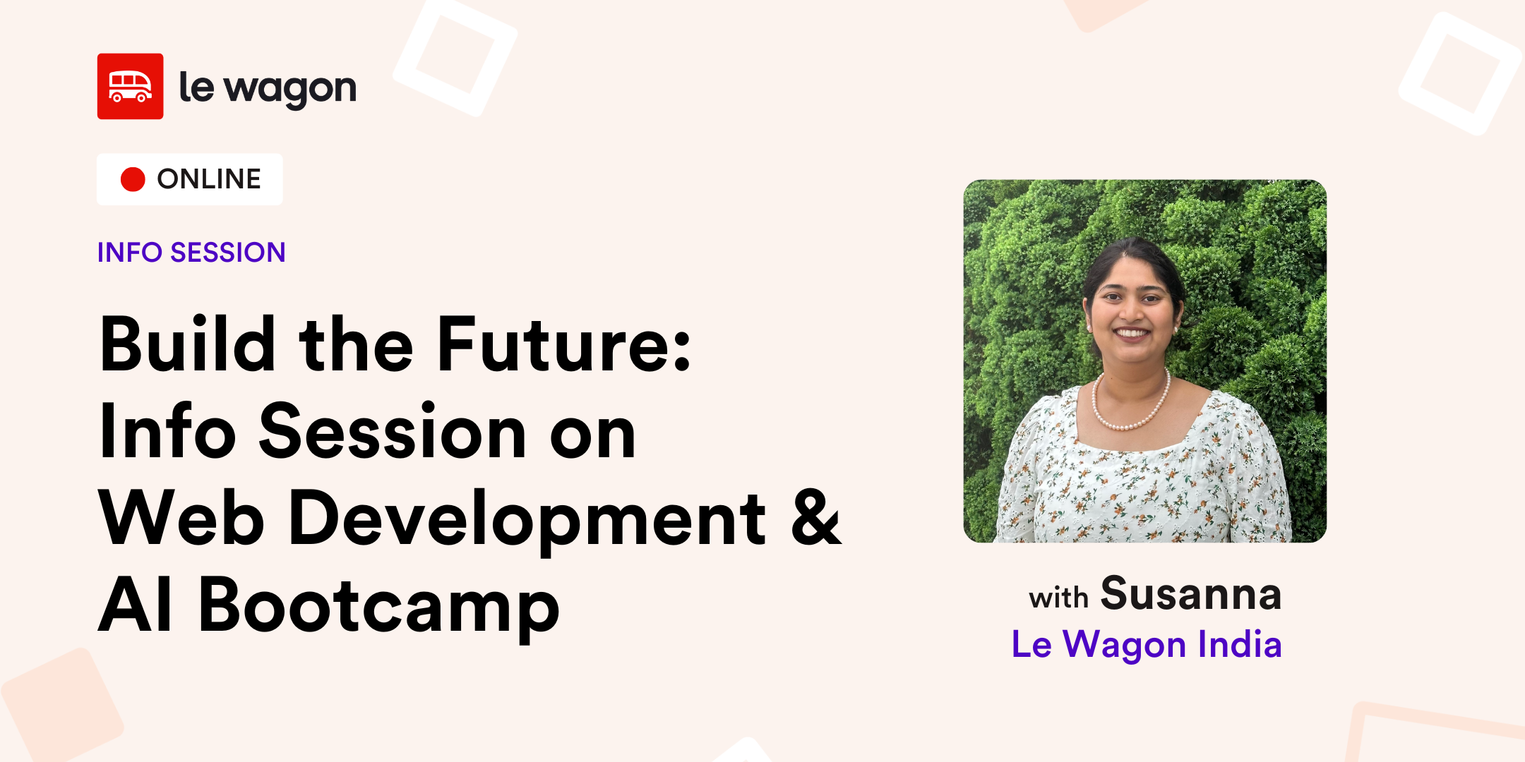 Build the Future: Info Session on Web Development & AI Bootcamp