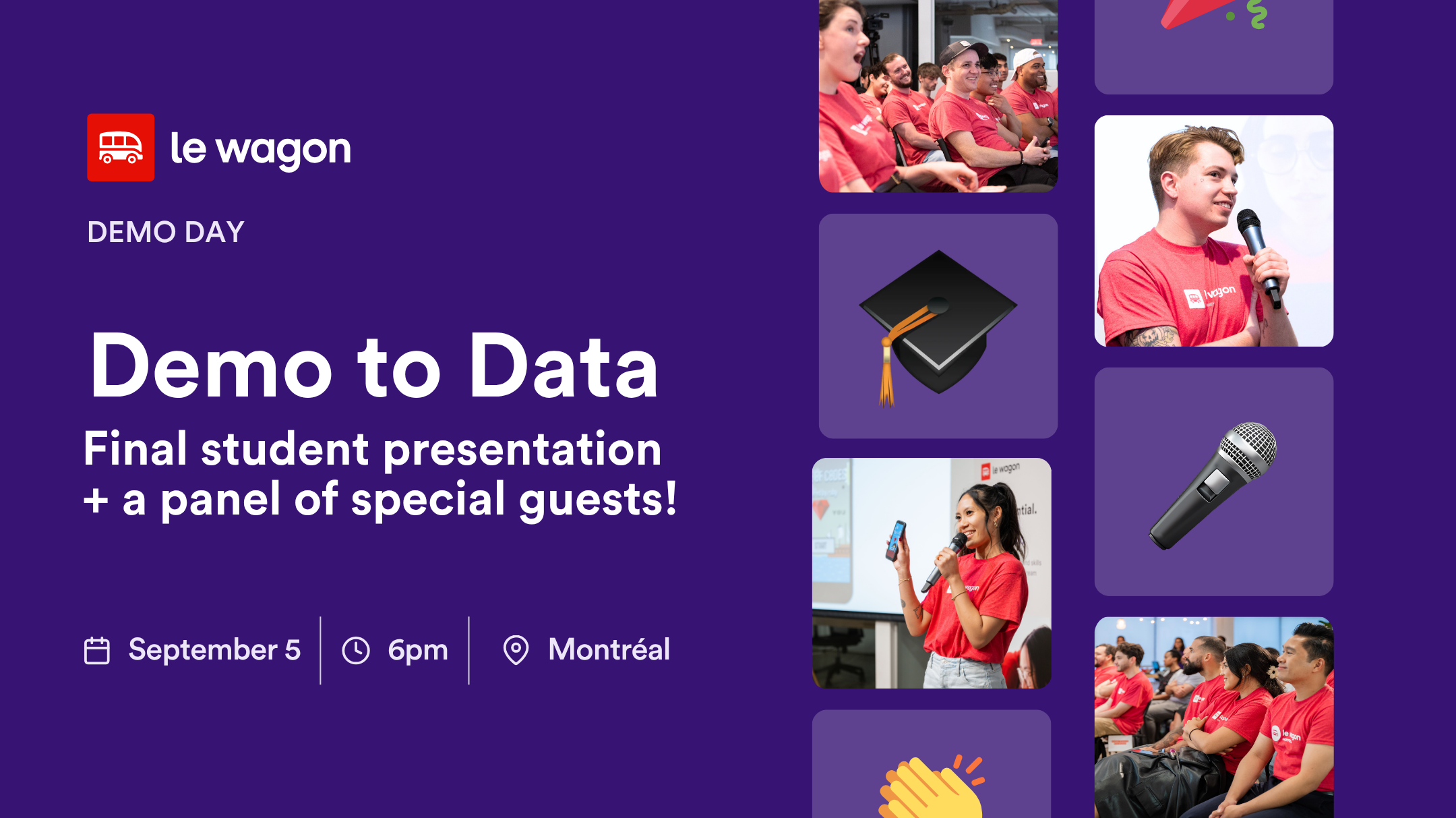 Le Wagon Montreal | Demo Day and Talk : Data Science & AI (online)