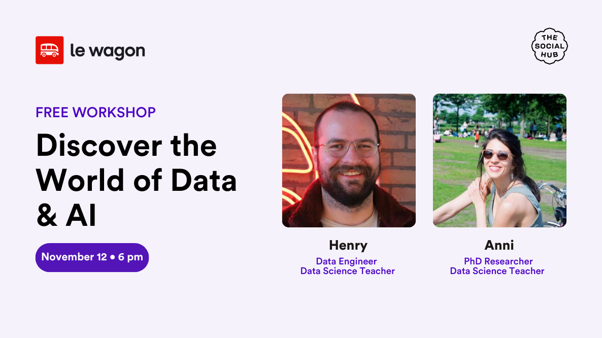 Le Wagon Afterwork: Discover the World of Data & AI