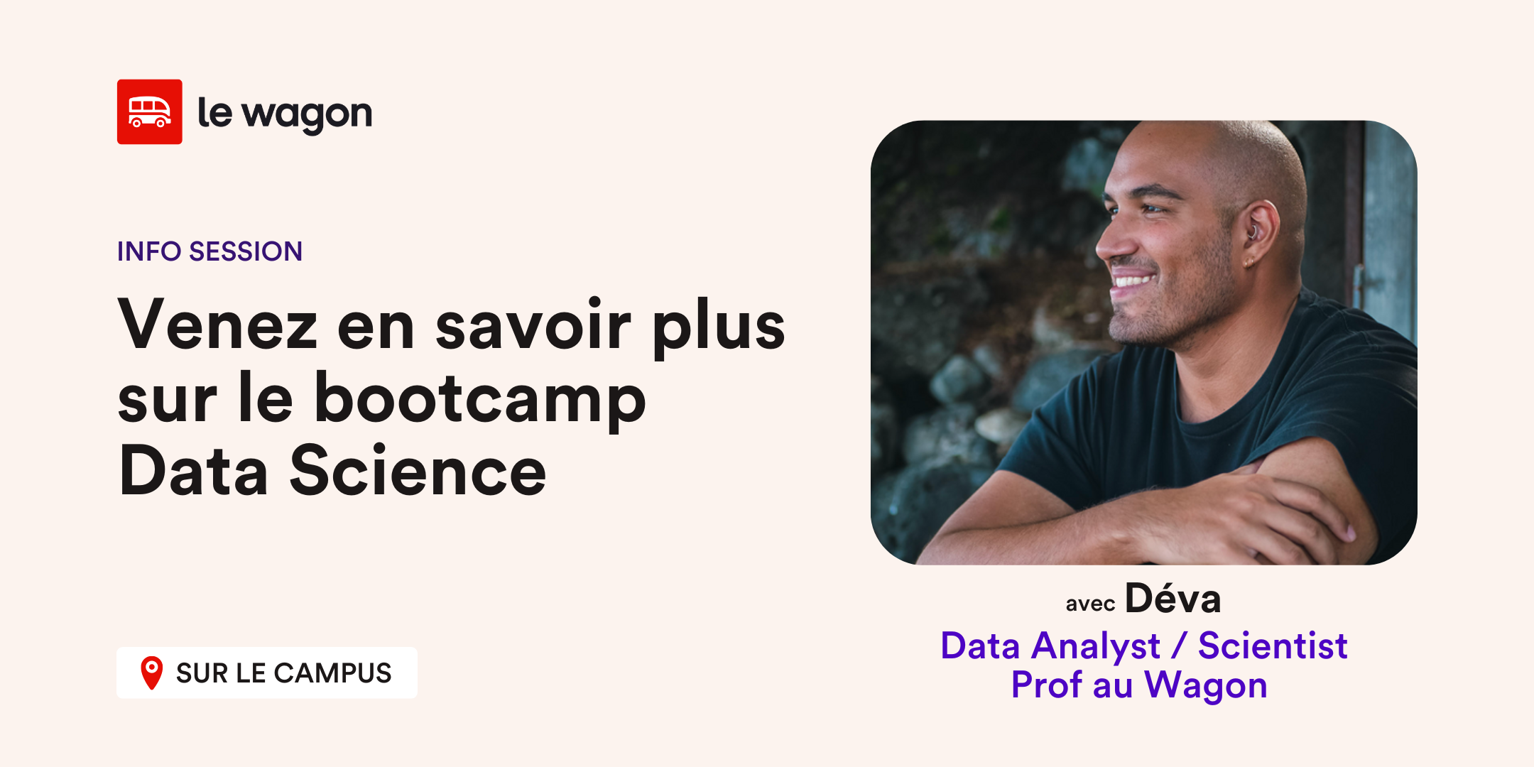 Venez en savoir plus sur le bootcamp Data Science