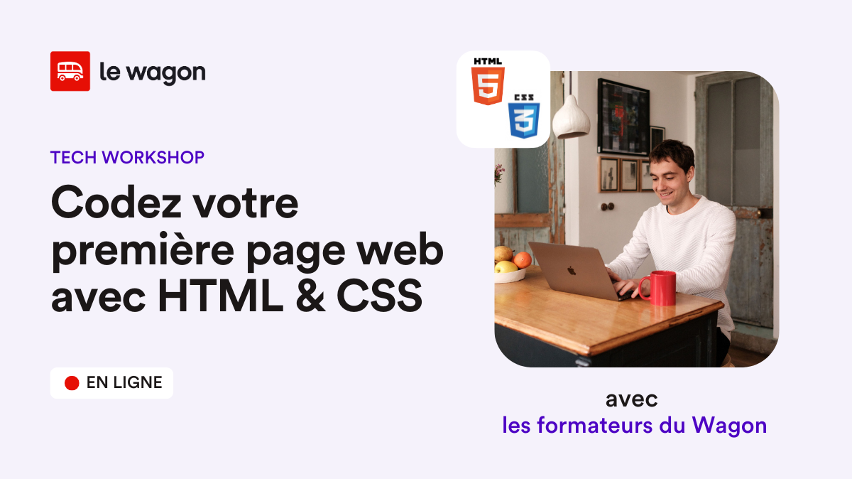 Codez votre première page web avec HTML & CSS