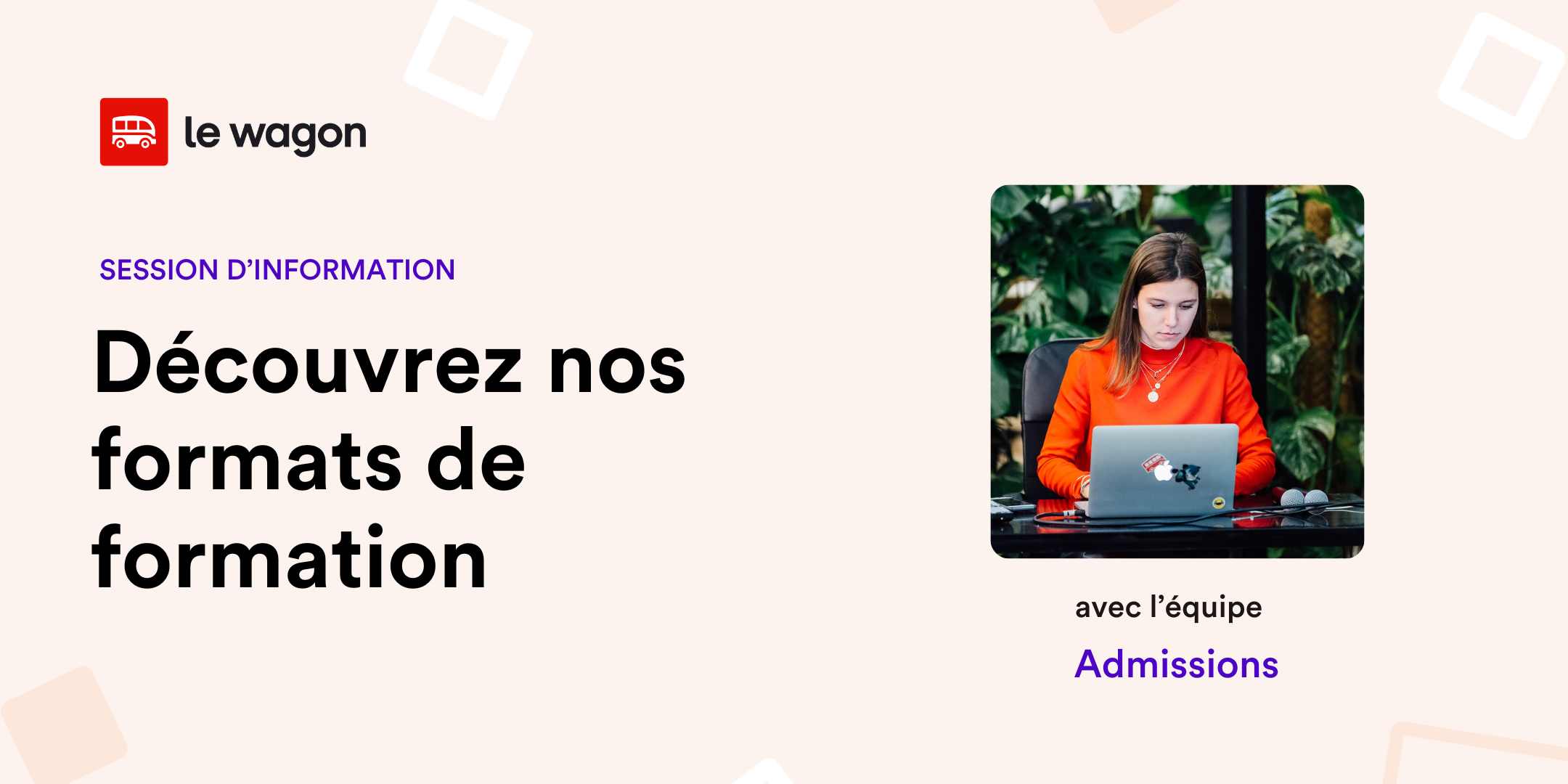 Découvrez nos formats de formation