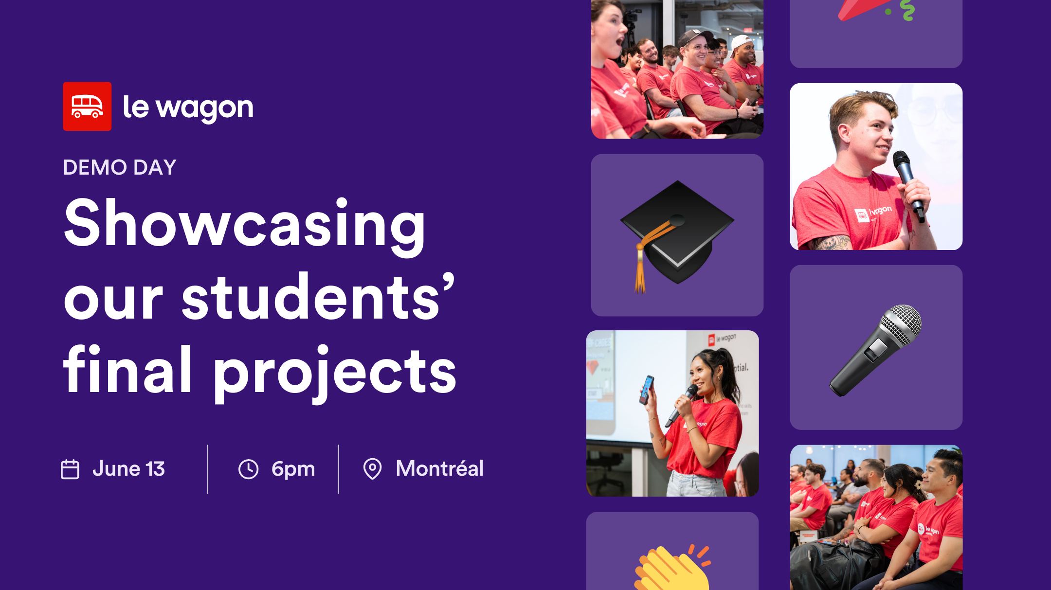 Le Wagon Demo Day | Web Development, Data Analytics and Data Science & AI