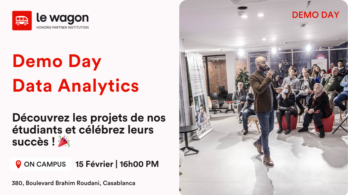 Demo Day | Découvrez les projets de nos étudiants en Data Analytics