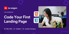 Coding Bootcamp London, UK | Le Wagon